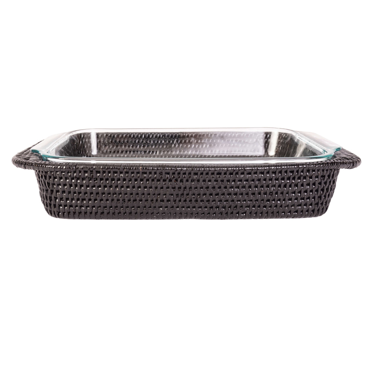 Artifacts Rattan™ Rectangular Baker Basket with Pyrex - Artifacts ...