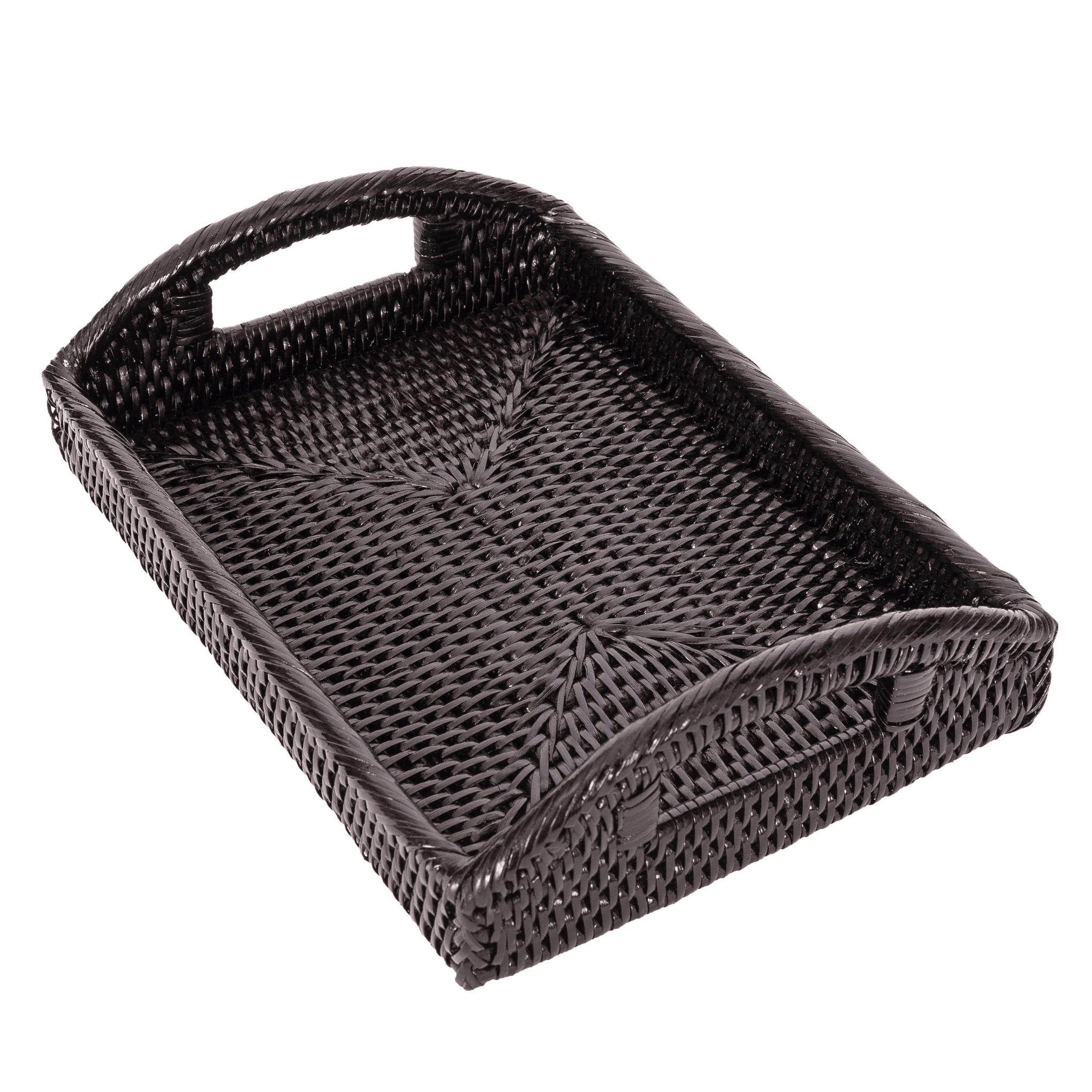 Artifacts Rattan™ Rectangular Vanity Tray With High Handles - Artifacts ...