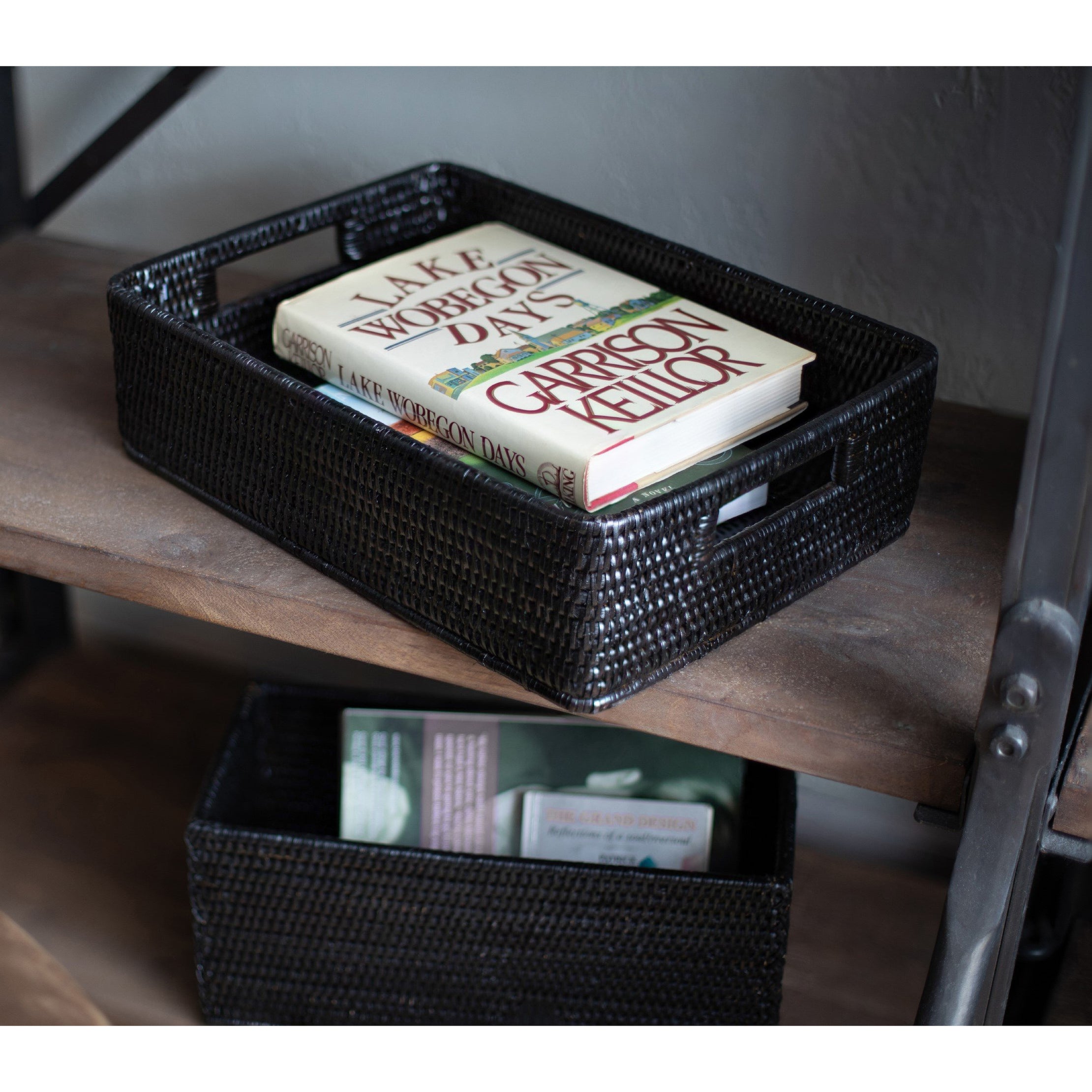 Artifacts Rattan™ Rectangular Storage Basket with Rounded Corners ...