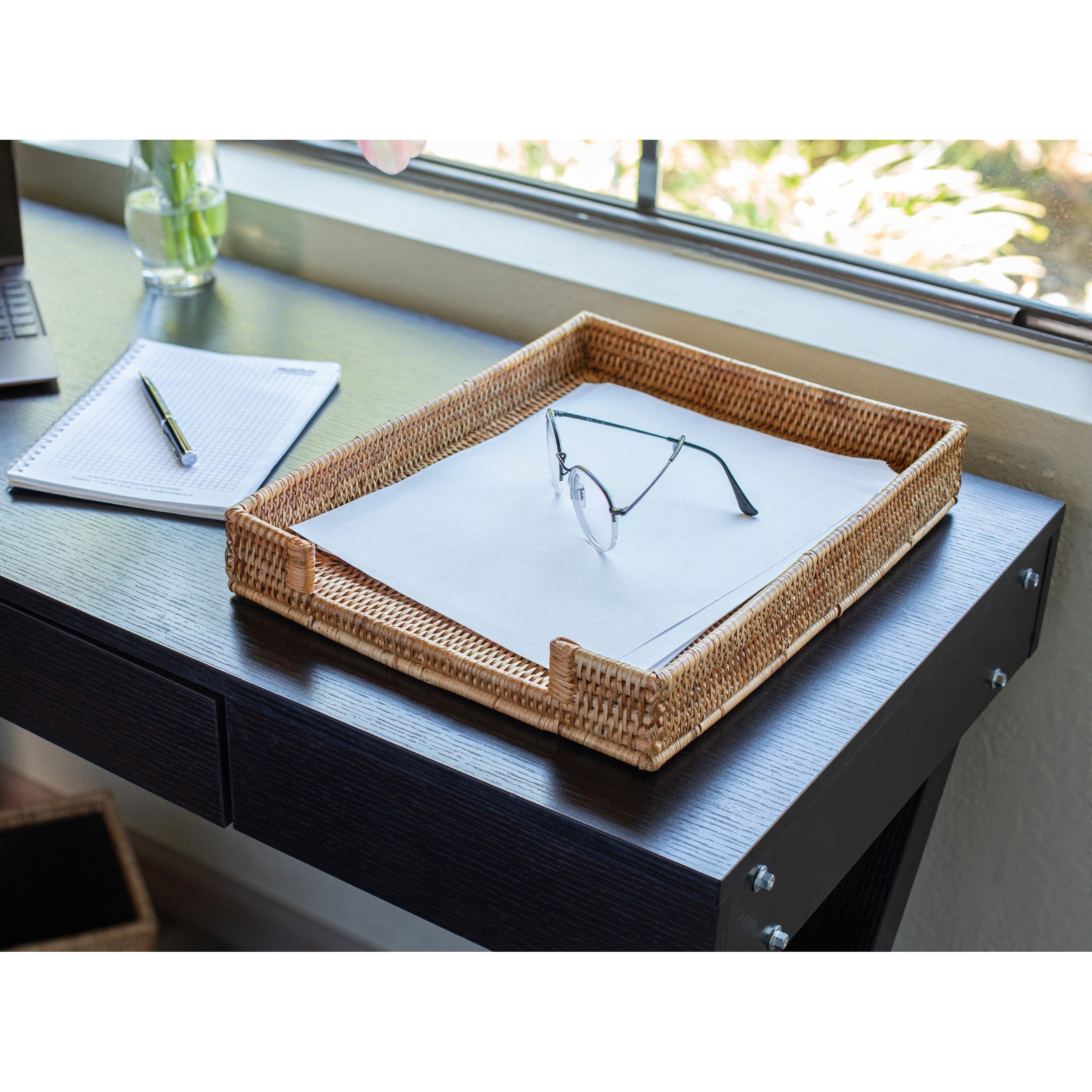 Artifacts Rattan™ Office Paper Tray - Artifacts Trading Company