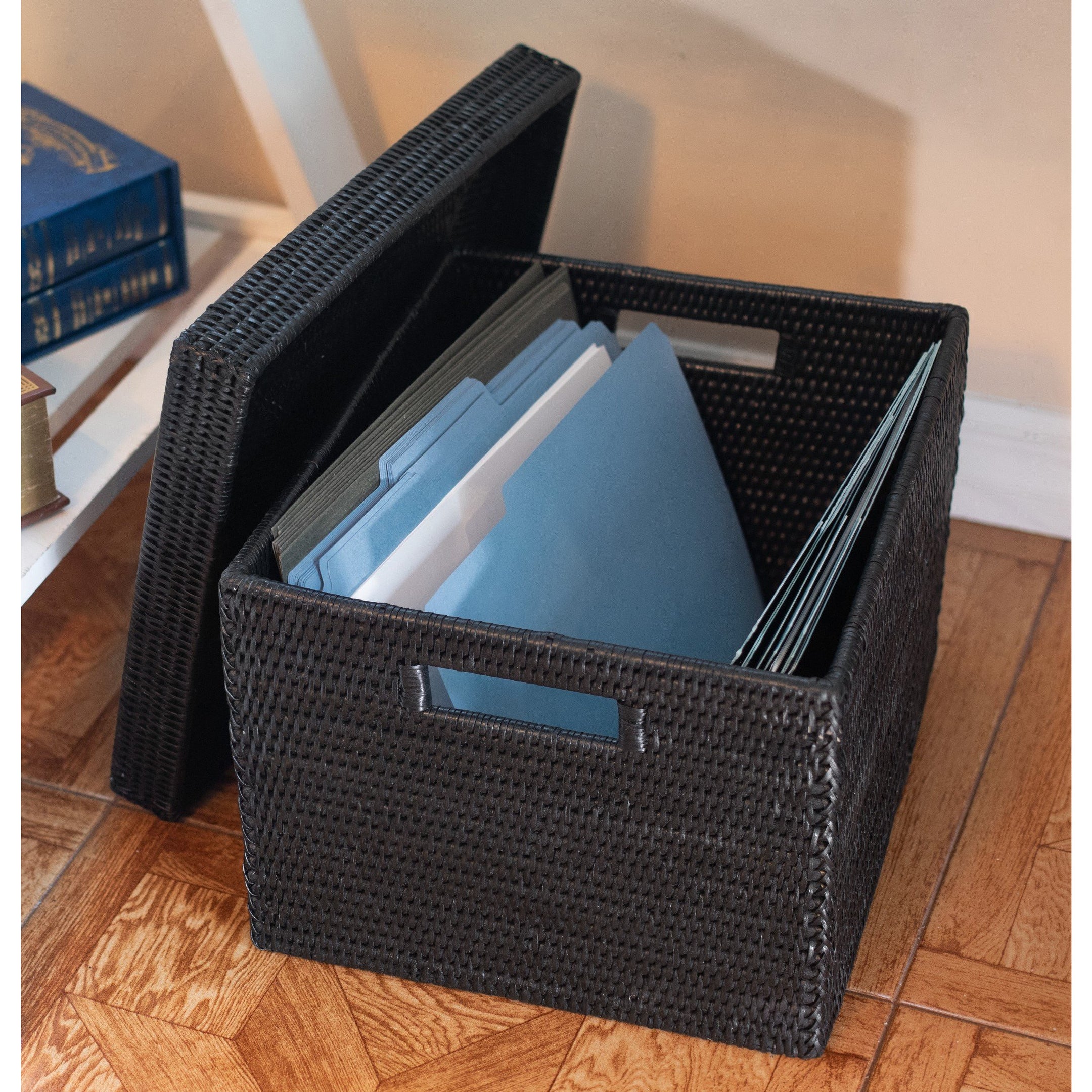 Artifacts Rattan™ Storage Box with Lid - Letter File - Artifacts ...