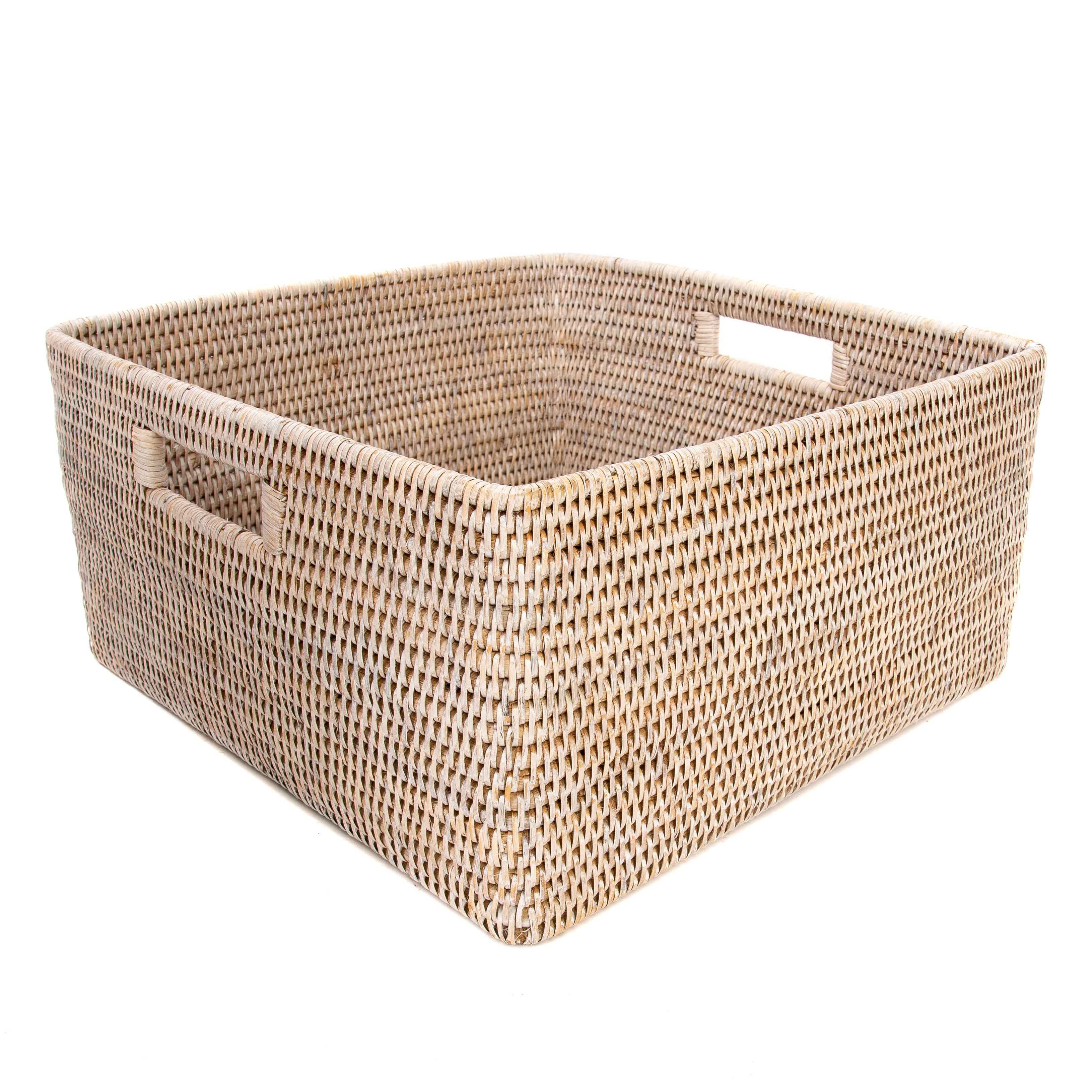Artifacts Rattan™ Square Storage Basket with Rounded Corners ...