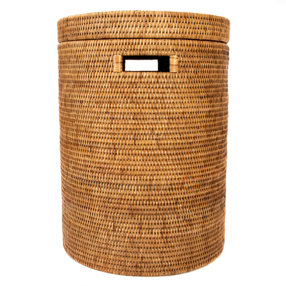 Artifacts Rattan™ Round Hamper with Lid - Artifacts Trading Company