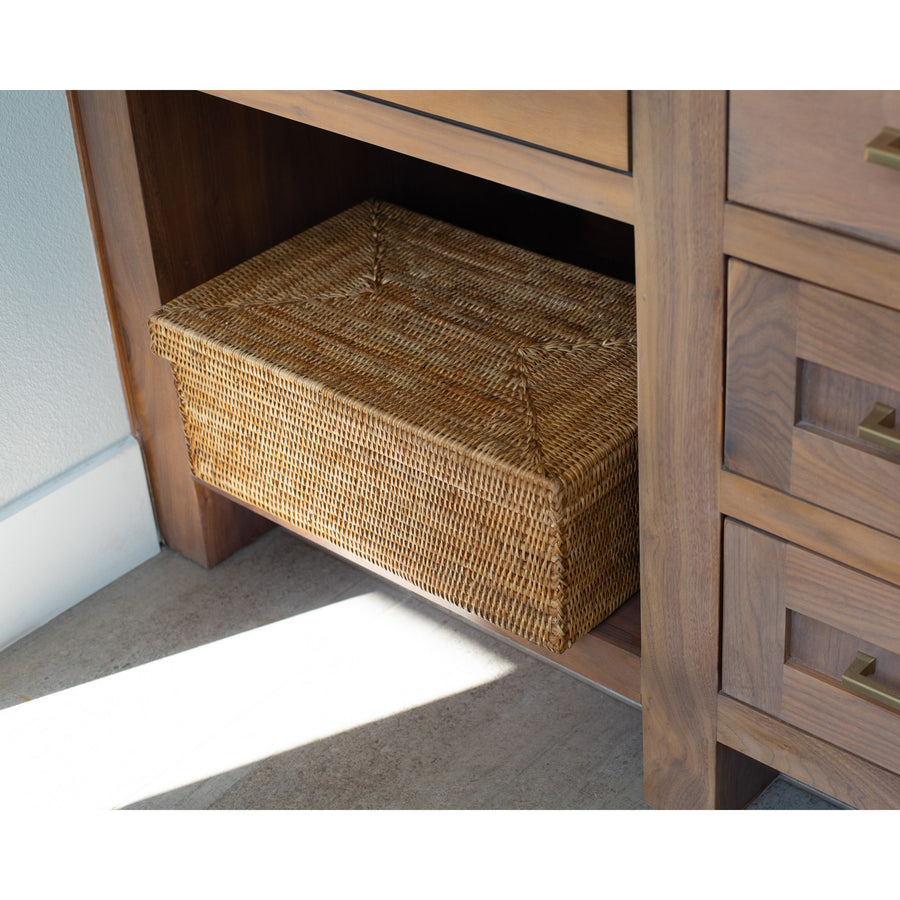 Artifacts Rattan™ Rectangular Storage Box with Lid - Artifacts Trading ...