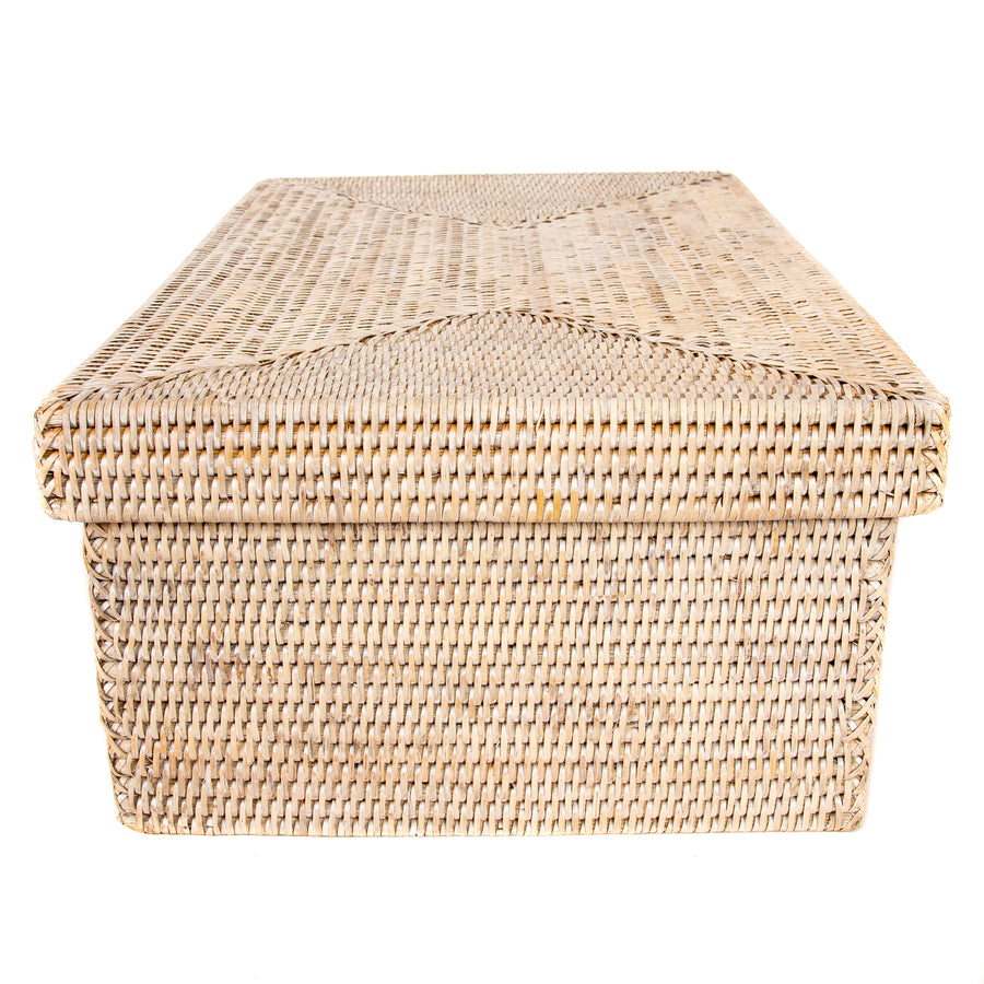 Artifacts Rattan™ Rectangular Storage Box with Lid - Artifacts Trading ...