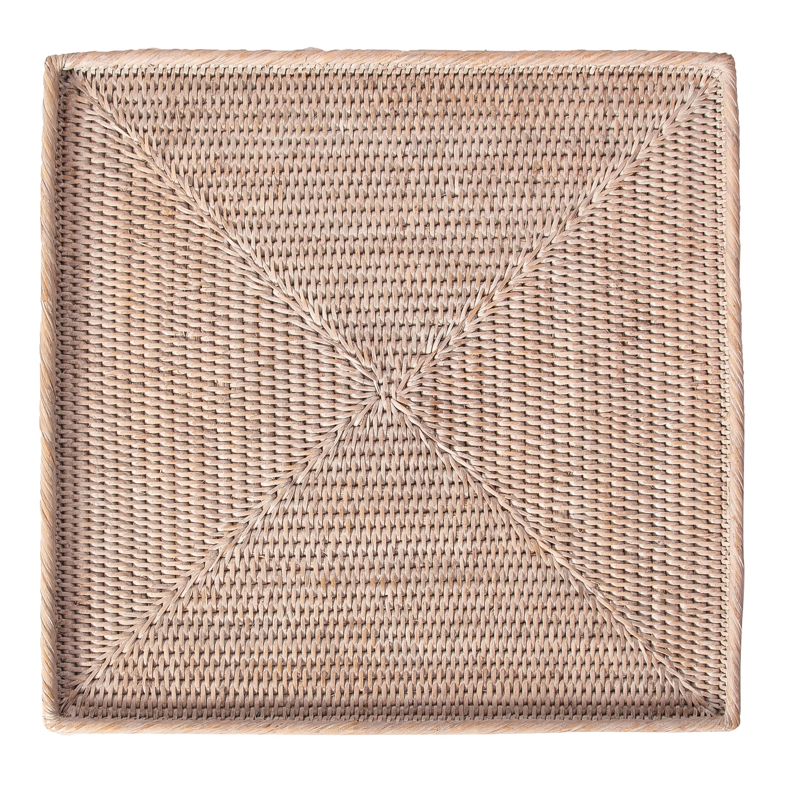 Artifacts Rattan™ Square Flat Tray - Artifacts Trading Company
